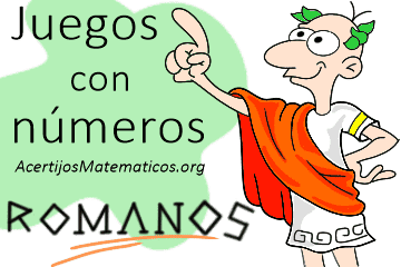 Juegos y ejercicios con números romanos
